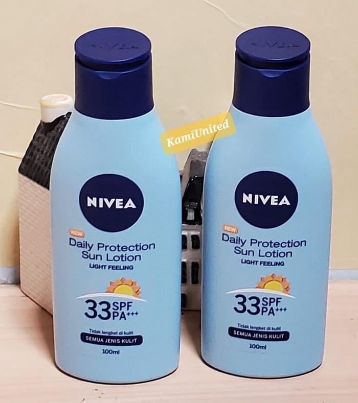 Jual Nivea Daily Protect Sun Lotion SPF33 100ml - Perawatan Tubuh Dari ...