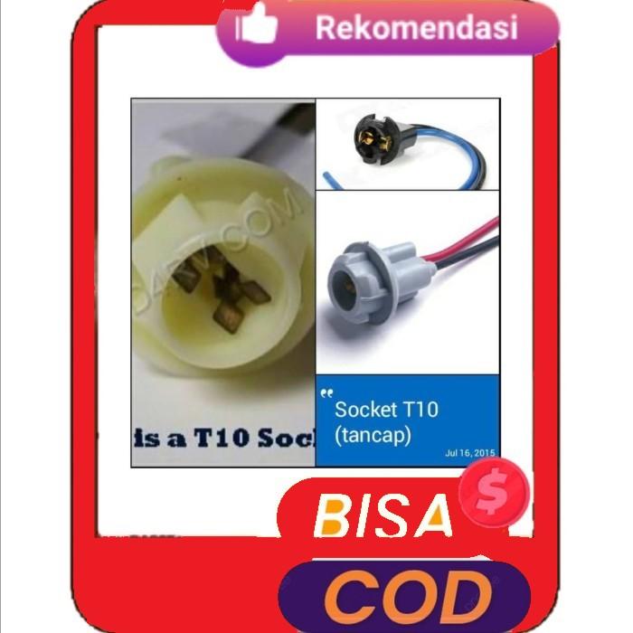 Jual Socket Lampu Sein Fitting T10 / Soket lampu sein Senja T10 ...