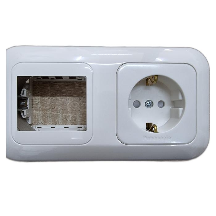Jual STOP KONTAK PANASONIC WEJP 11212-7 STOPKONTAK + FRAME KOSONG ...