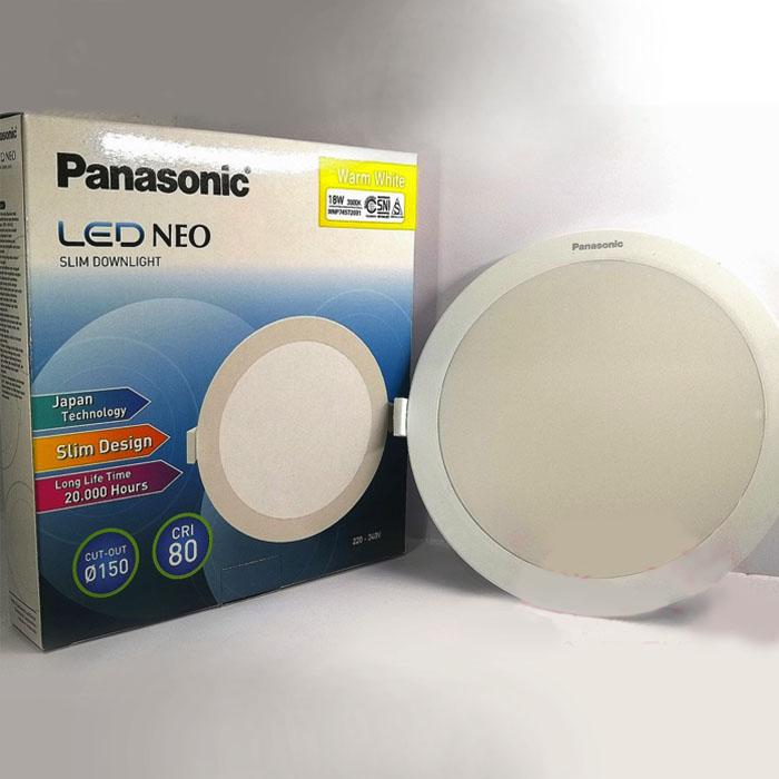 Jual Panasonic Downlight LED Neo Slim Inbow / Tanam 18 Watt Bulat - Putih - Jakarta Pusat ...