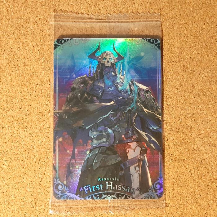 Jual Kartu FGO Wafer Card Fate/Grand Order 5 Star Holo First Hassan ...
