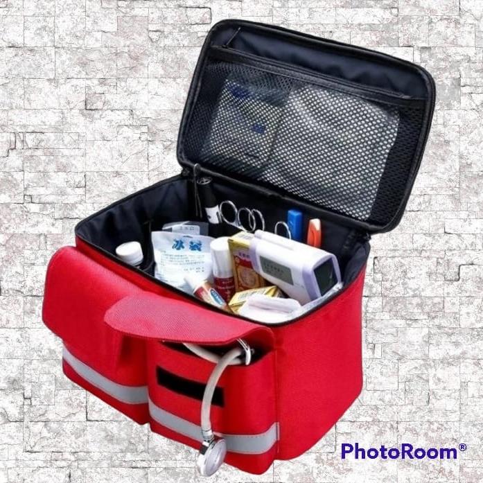 Jual tas perkakas alat medis/tas perawat medis/tas PMI/p3k jumbo - Kab ...