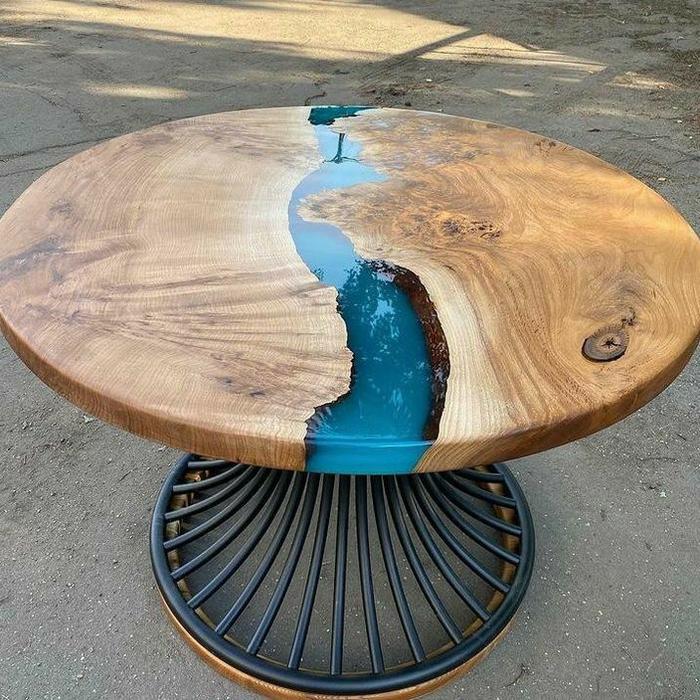 Jual meja resin/meja resin kantor/meja kantor/meja makan/meja tamu ...