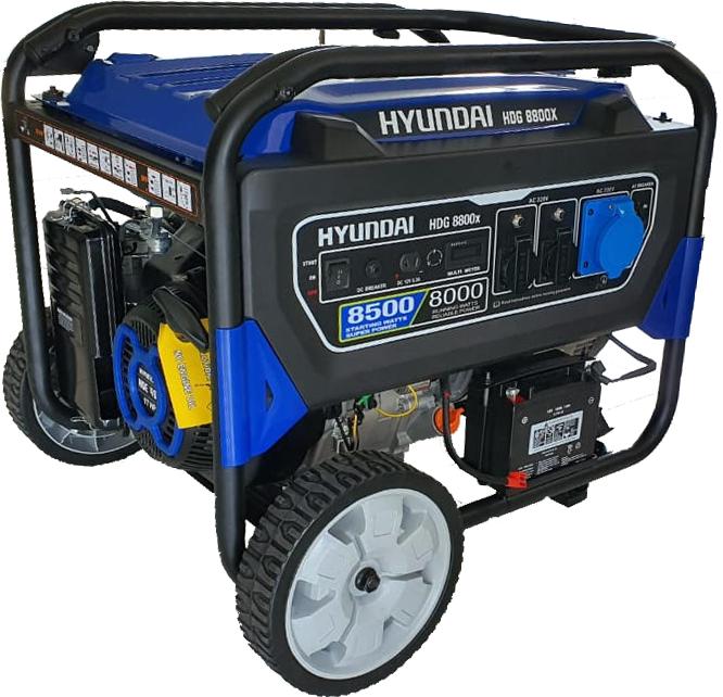 Jual HYUNDAI GASOLINE GENERATOR 8000 W / HDG 8800x - GENSET BENSIN ...