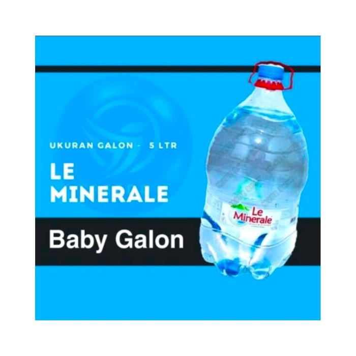 Jual LE MINERALE GALON 5 LITER Gosend Grab only - Kota Tangerang ...