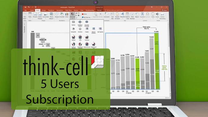 Jual Think Cell License 5 User Subscription 1 Year Original - Kab ...