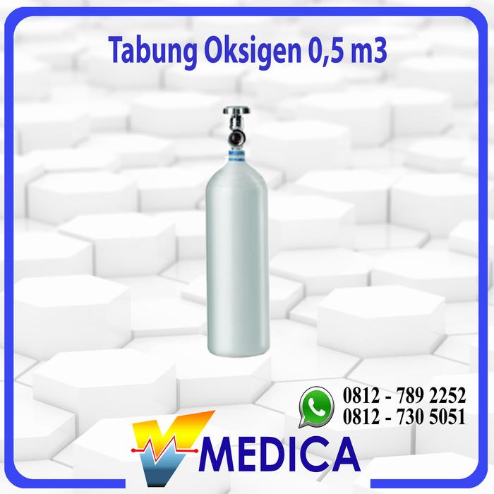 Jual (Instant) Tabung Oksigen Kesehatan 0,5 m3+isi / Tabung Oksigen ...
