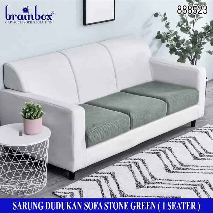 Jual Sarung Jok Dudukan Sofa Kotak Balok Elastis Cover Alas Sofa Seater ...