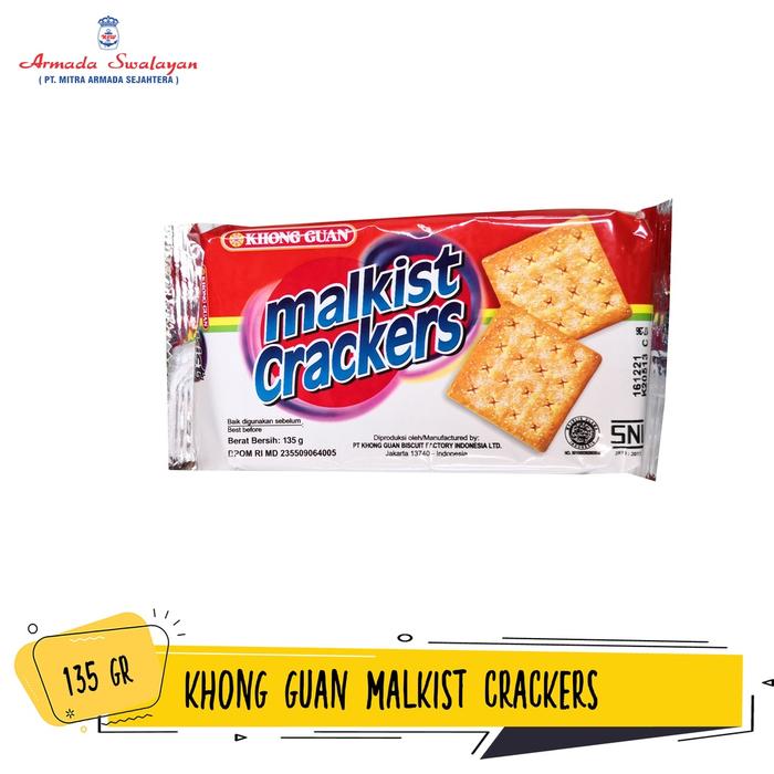 Jual Khong Guan Malkist Crakers All variant-Biskuit malkist krekers ...