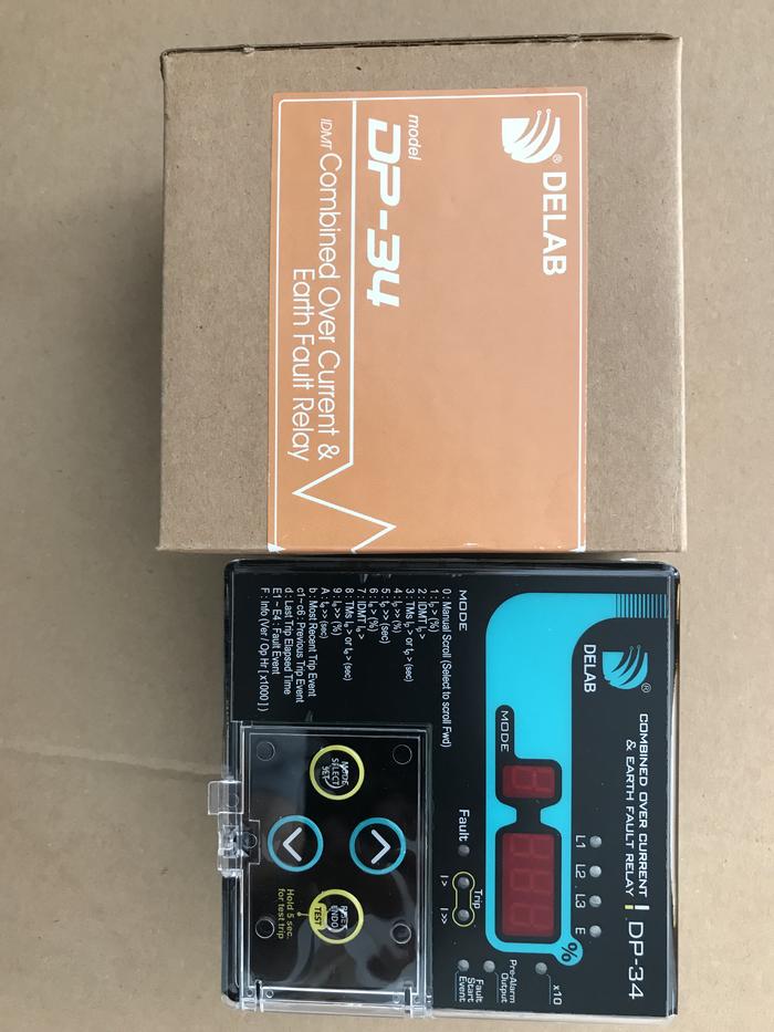 Jual Delab Combined Over Current & Earth Fault Relay DP-34 - Jakarta ...