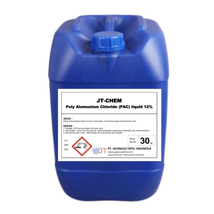 Jual poly alumunium chloride pac liquid 30kg | JT CHEM PAC | Chemical ...