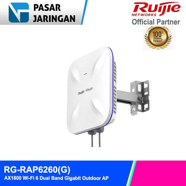 Jual RUIJIE RG-RAP6260(G) AX1800 Wi-Fi 6 Dual Band Gigabit Outdoor AP ...