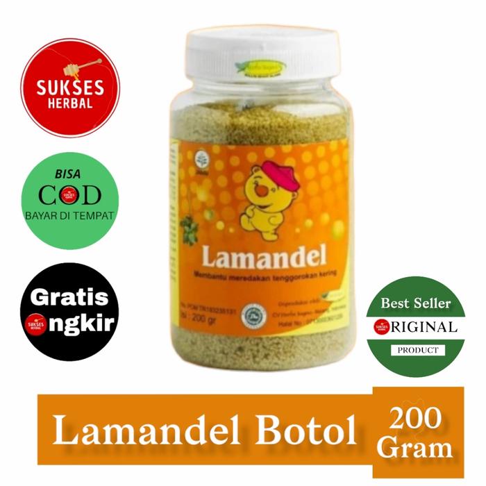 Jual Lamandel Botol 200gr Obat Amandel dan Radang Tenggorokan Anak ...
