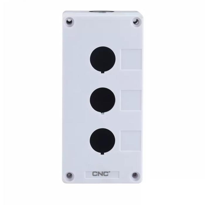 Jual Control Box Push Button 3 Lubang 22-25mm Putih - Jakarta Barat ...