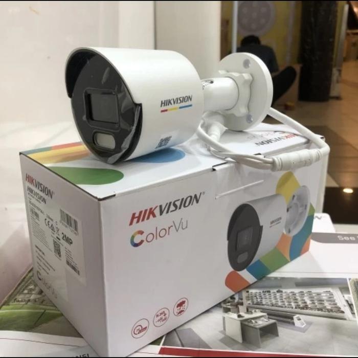 Jual CCTV IP KAMERA HIKVISION IP CAM COLOR VU 2MP LITE DS-2CD1027 GO ...