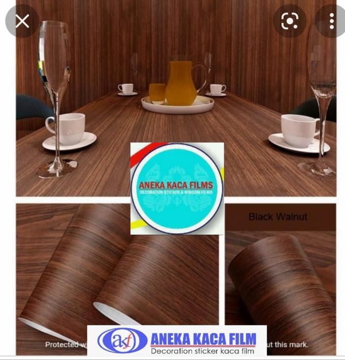 Jual Sticker/Stiker dinding Kayu HPL Bermotif serat Kayu - Kab. Bekasi ...