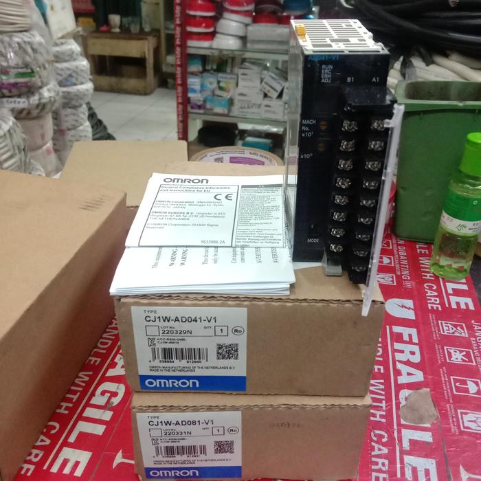 Jual PLC Omron CJ1W-AD041-V1 Original - Kota Bandung - multi anugrah pratama | Tokopedia