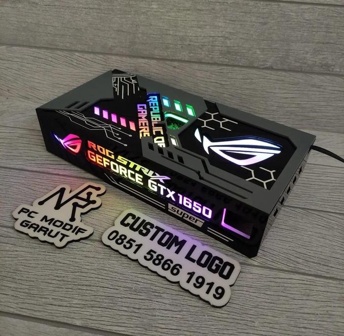 Jual Cover Vga Custom logo LED RGB SYNC - Kab. Garut - MODIF AKRILIK ...