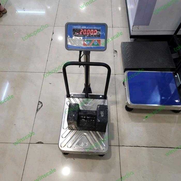 Jual timbangan duduk digital 100kg / timbangan industri SONIC A1-5 100kg - Jakarta Pusat ...