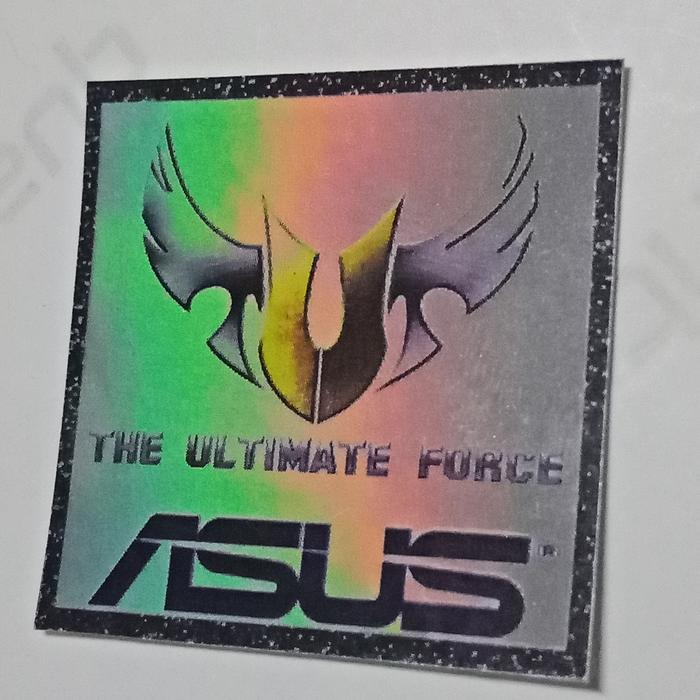 Jual Stiker laptop asus the ultimate force new edition 2022 hologram ...