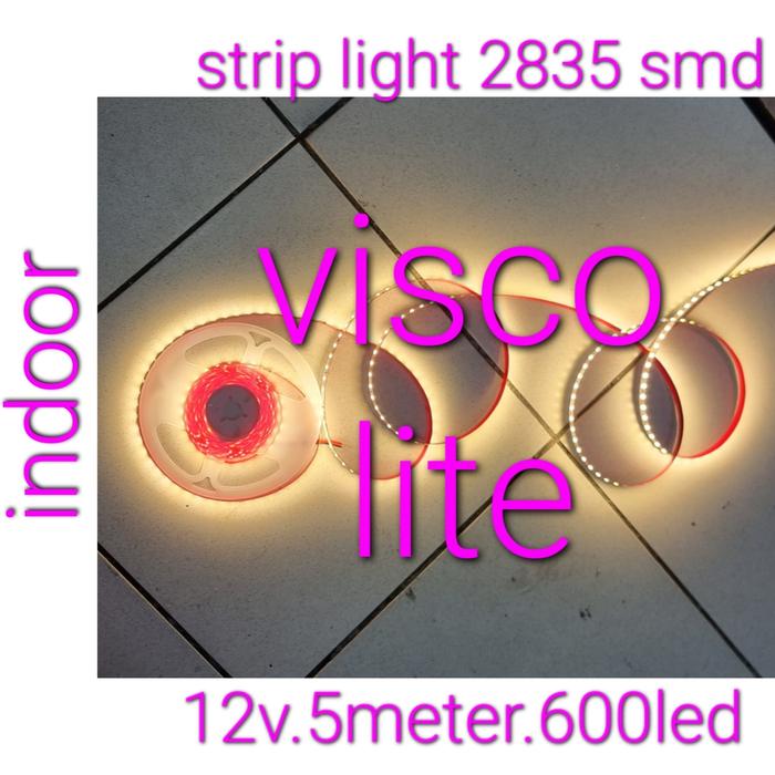 Jual led strip drop ceiling 3000k 12volt 120led strip etalase 12v 600led - Jakarta Barat - visco ...