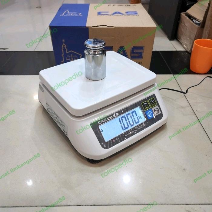 Jual TIMBANGAN DAPUR DIGITAL CAS SW-II /TIMBANGAN WALET CAS SW2 15kg x 0,5g - Jakarta Pusat ...