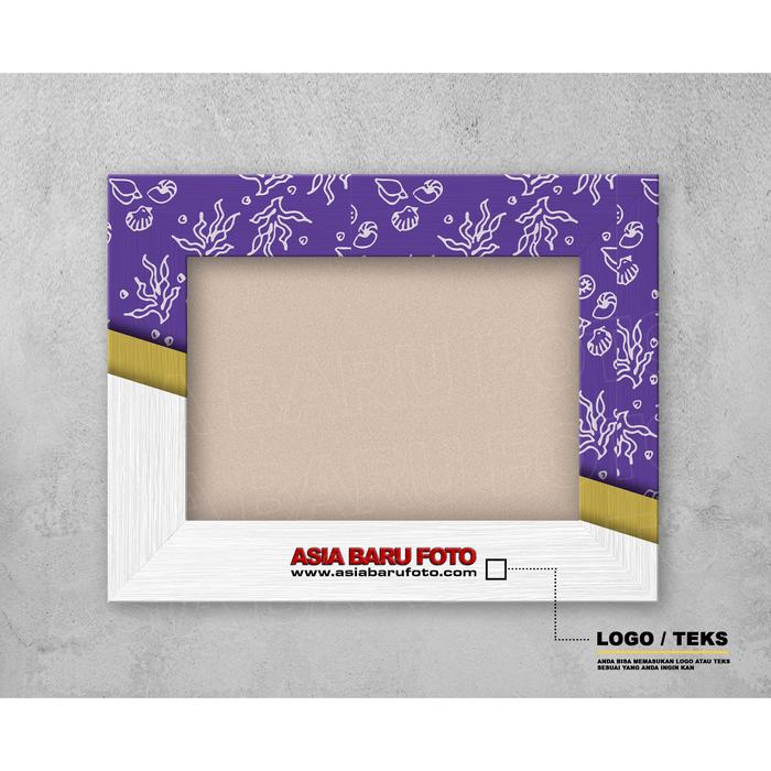 Jual Bingkai/Frame/Figura Printable Batik 10R - Kerang Gorong - Kota ...