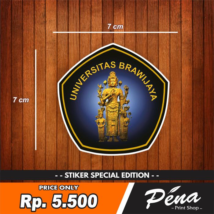 Jual Sticker Stiker UB Universitas Brawijaya Malang - Kab. Cirebon ...