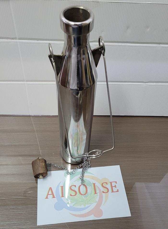 Jual SAMPLING CAN STEINLESS 1 LITER - BOTOL SAMPEL MINYAK Weighted ...