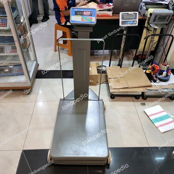 Jual timbangan beras 300 kg / timbangan hybrid 300kg / timbangan besi ...