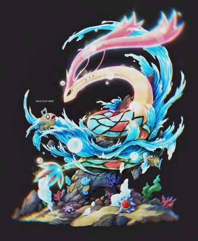 Jual GENE Studio Milotic POKEMON FIGURE GK RESIN STATUE - Kota Batam ...