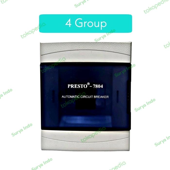 Jual KOTAK MCB / BOX MCB 4 GROUP TANAM PRESTO HAGER / FUSE BOX INBOW ...