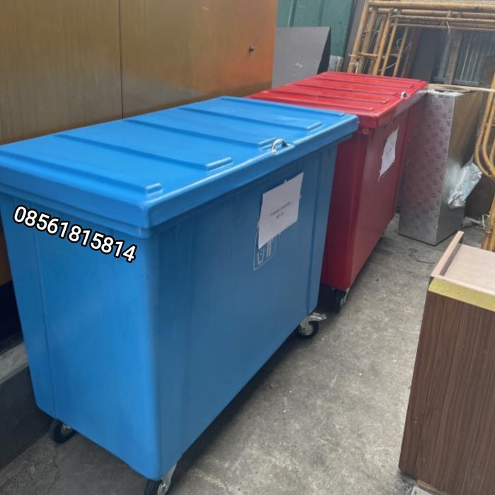 Jual TEMPAT TONG SAMPAH BESAR FIBER DROP BOX BESAR - Biru Muda - Kota ...