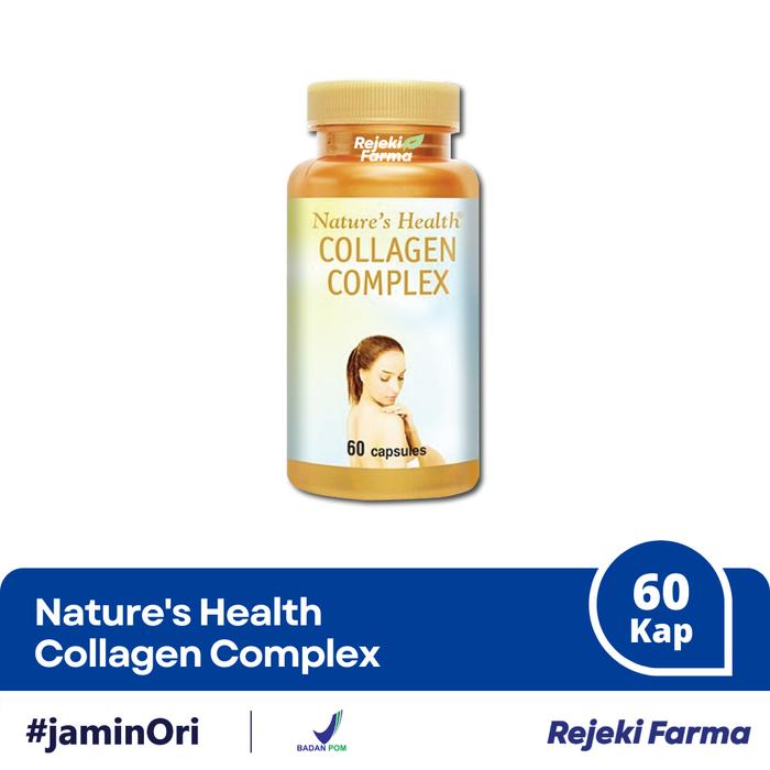 Jual [ BPOM ] Natures Health Collagen Complex 60 Kapsul - Nature's 60 ...
