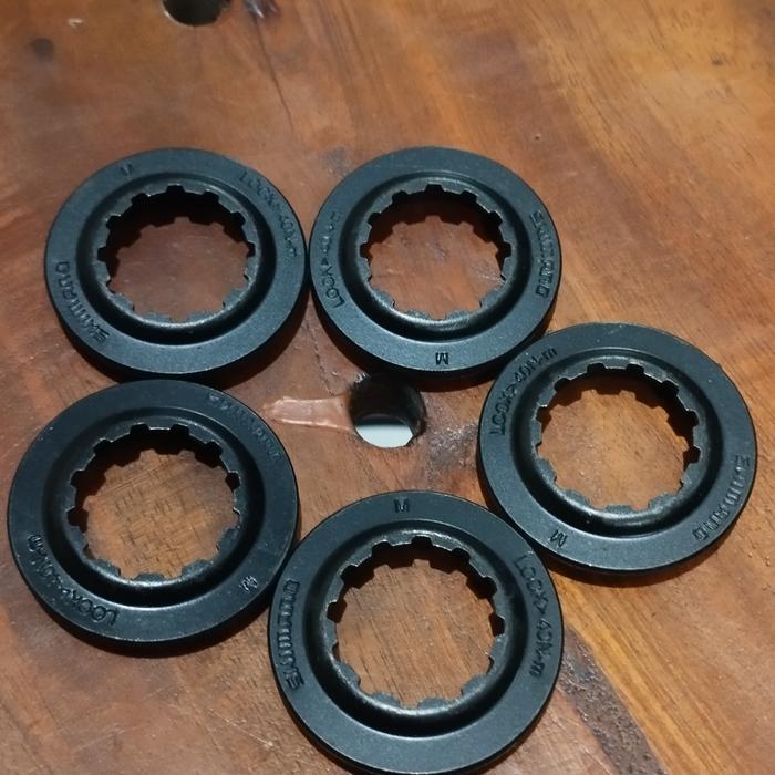 Jual lock ring shimano center lock penutup rotor cakram - Kab. Sidoarjo ...