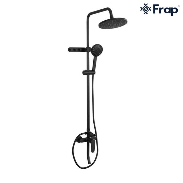 Jual Frap Rain Shower Column Tiang Keran Mixer Kran Panas Dingin Hitam - Kota Bandung - ragam ...