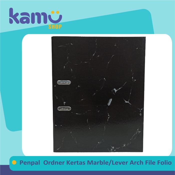 Promo Penpal Ordner Folio Kertas Motif Marble/Paper Lever Arch File PL-661 - Kota Tangerang ...
