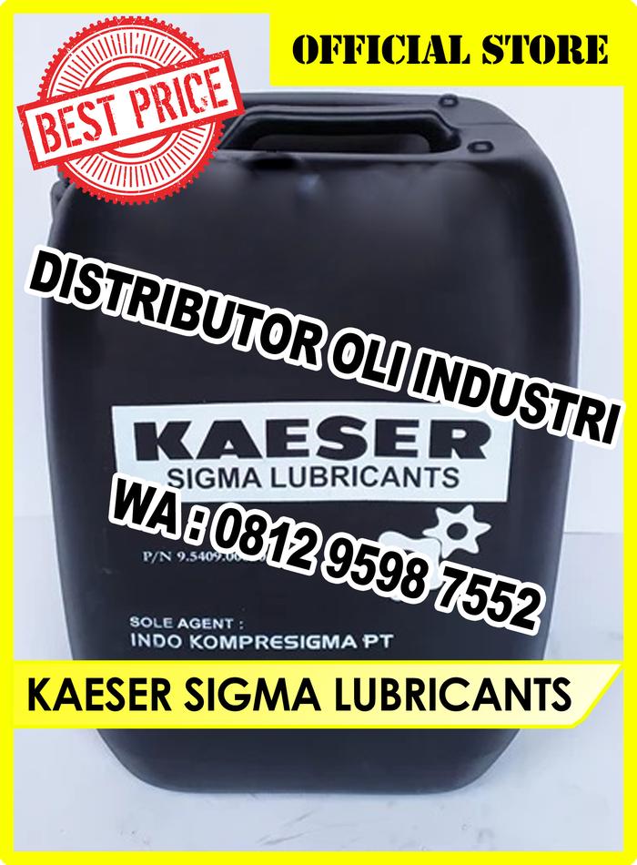 Jual OLI KAESER SIGMA LUBRICANTS ( Original Parts - Ready Stock ...