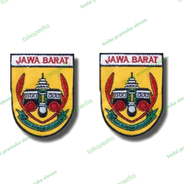 Jual BET PRAMUKA KWARDA JAWA BARAT / BET PRAMUKA JABAR /BADGE PRAMUKA ...
