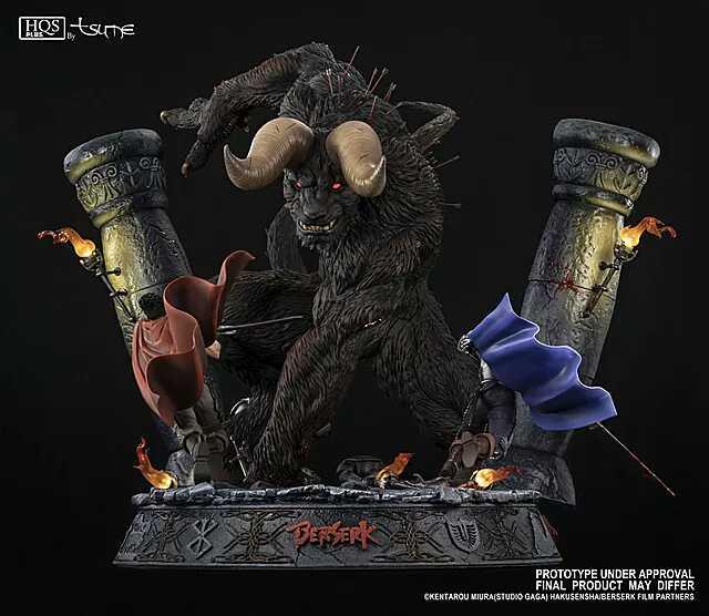 Jual TSUME HQS+ Guts & Griffith VS Zodd Berserk FIGURE STATUE RESIN ...