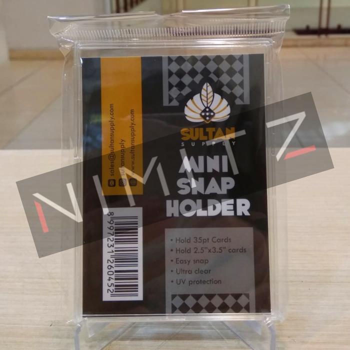 Jual Sultan UV Mini Snap Card Holder (dengan UV PROTECTION) - Jakarta Utara - Nimitz Cards ...