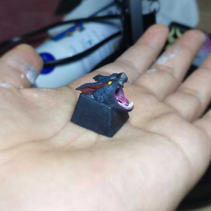 Jual Artisan Keycaps/ Keycap Nargacuga monster hunter - Kab. Bogor ...