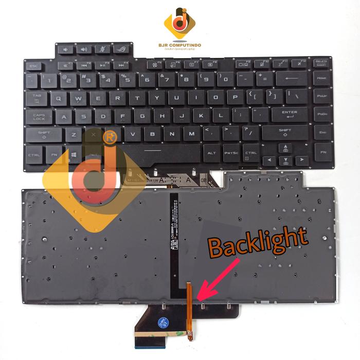 Jual Keyboard Asus ROG Zephyrus GA502 GA502D GA502DU GA502IU GU502D ...