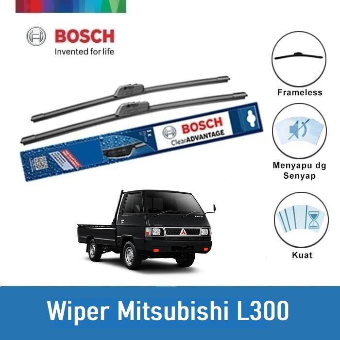 Promo Bosch Wiper Frameless Clear Advantage Mobil Mitsubishi L300 20" & 20" - Kab. Bekasi ...