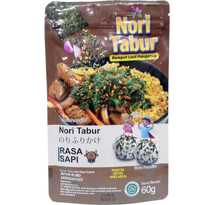 Jual JAVA SUPER FOOD NORI TABUR SAPI POUCH 60 G - Kota Surabaya ...