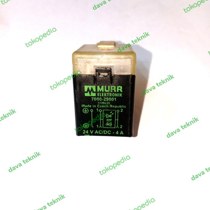 Jual SOKET MURR ELEKTRINIK 7000-29001 24V AC/DC-4A - Jakarta Barat ...