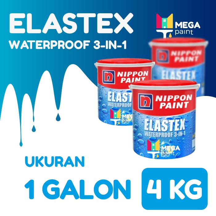 Jual CAT ELASTEX WATERPROOF 4 KG NIPPON PAINT - SPRING VIGOR - Jakarta ...
