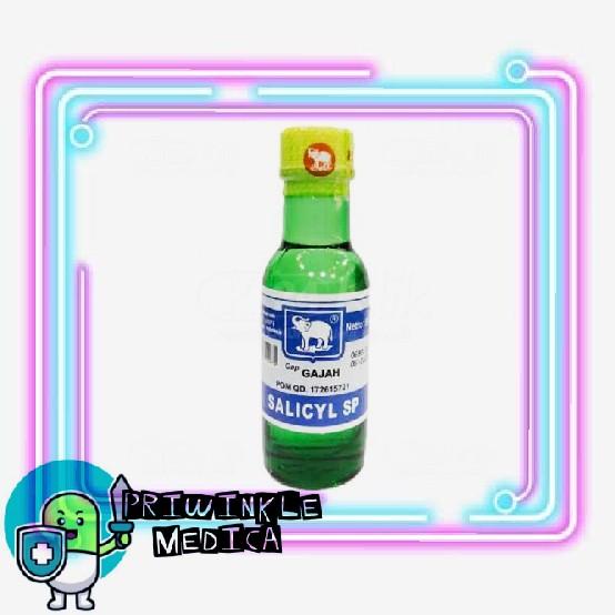 Jual salicyl sp cap gajah spiritus spirtus 50ml 50 ml / botol kaca - Kab. Trenggalek ...