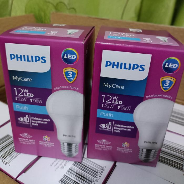 Jual LAMPU LED PHILIPS 12 WATT PUTIH - Kota Surabaya - maulana elektrik surabaya | Tokopedia