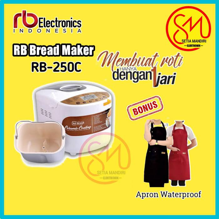 Jual Rebread Rb250c Mesin Roti Otomatis With 1 Jari Keramik Re Bread Maker Di Seller Noelle ...